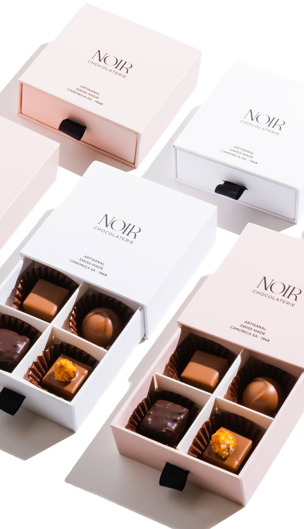 Signature Box Set (4 pcs) – NOIR Chocolatier